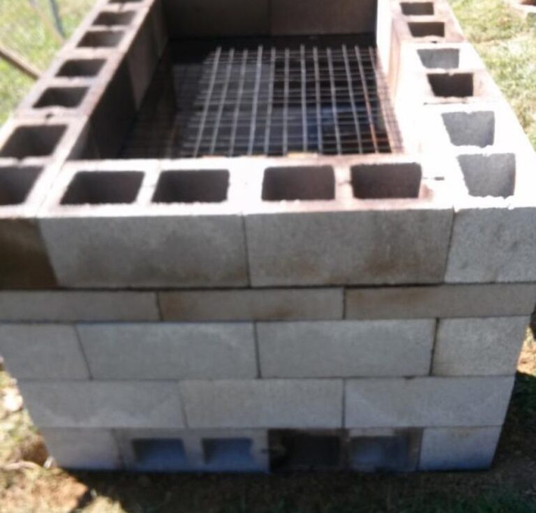 How to Build a Cinder Block Smoker for Direct Heat Smoking - Uncle Bird ...